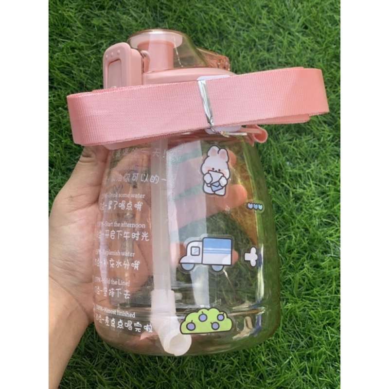 Jual Botol Minum 1,1 Liter Transparan Anak, Barang Ready Bukan Po ...