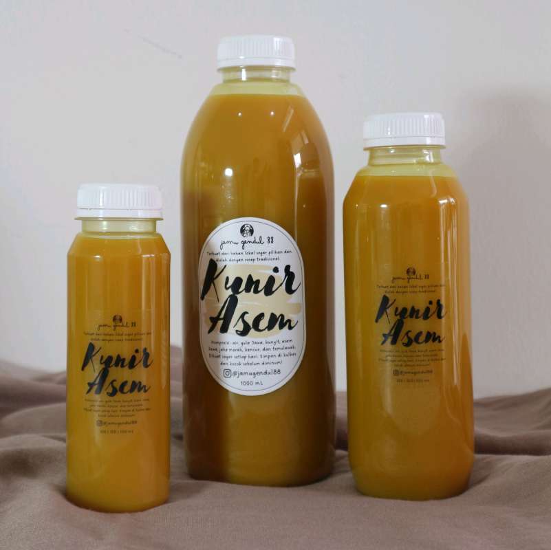 Jual Jamu Kunir Asem / Kunyit Asam Di Seller Jamu Gendul 88 - Wana ...