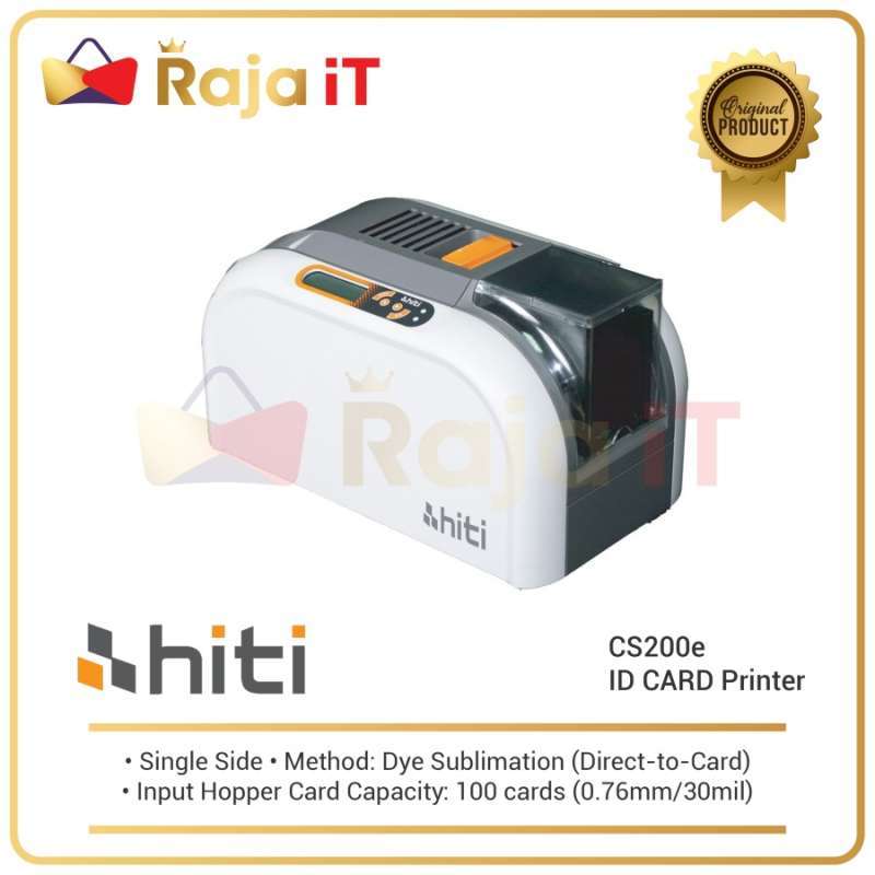 Jual Hiti Cs200e Id Card Printer Cs-200e Printer Kartu Hiti Cs200 Cs200e Di Seller Raja It ...