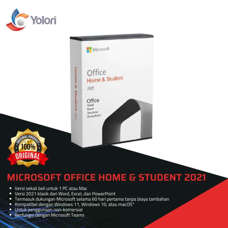 Jual Microsoft Office 2021 Home Student Original Murah - Harga Diskon ...