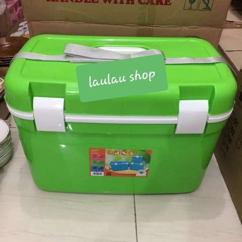 Jual RECOMMENDED COOLER BOX / TEMPAT ES 30 LITER GREEN LEAF di Seller ...