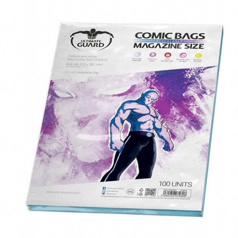 Jual Ultimate Guard Comic Bags Resealable 100pk - Magazine di Seller ...