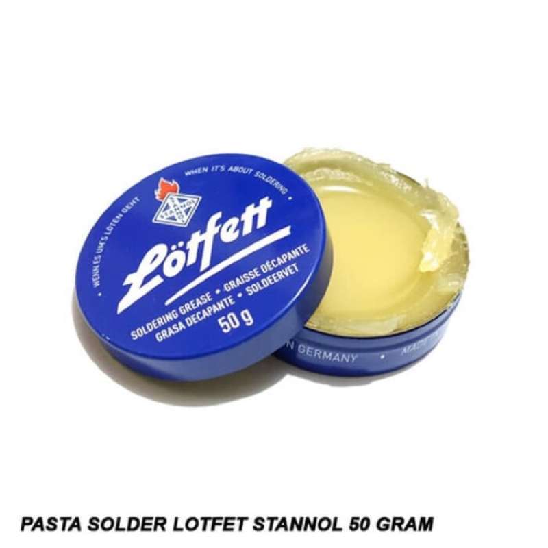 Jual pasta solder lotfett asli germany soldering paste - 50 Gram di ...