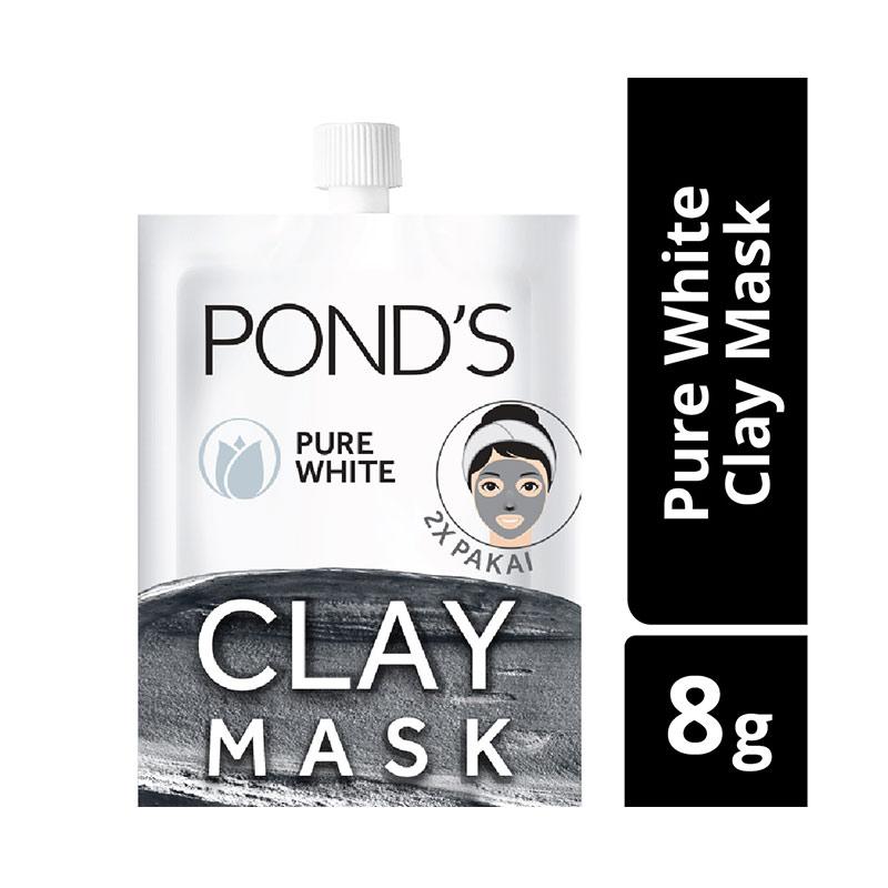 Jual POND'S Pure White Mineral Clay Mask [8 g] di Seller Blimart ...