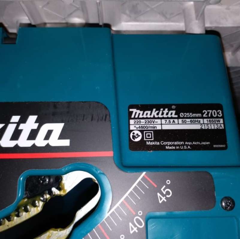 Jual Mesin Potong Kayu Meja/ Table Saw Makita 2703 Di Seller Soko Mega ...