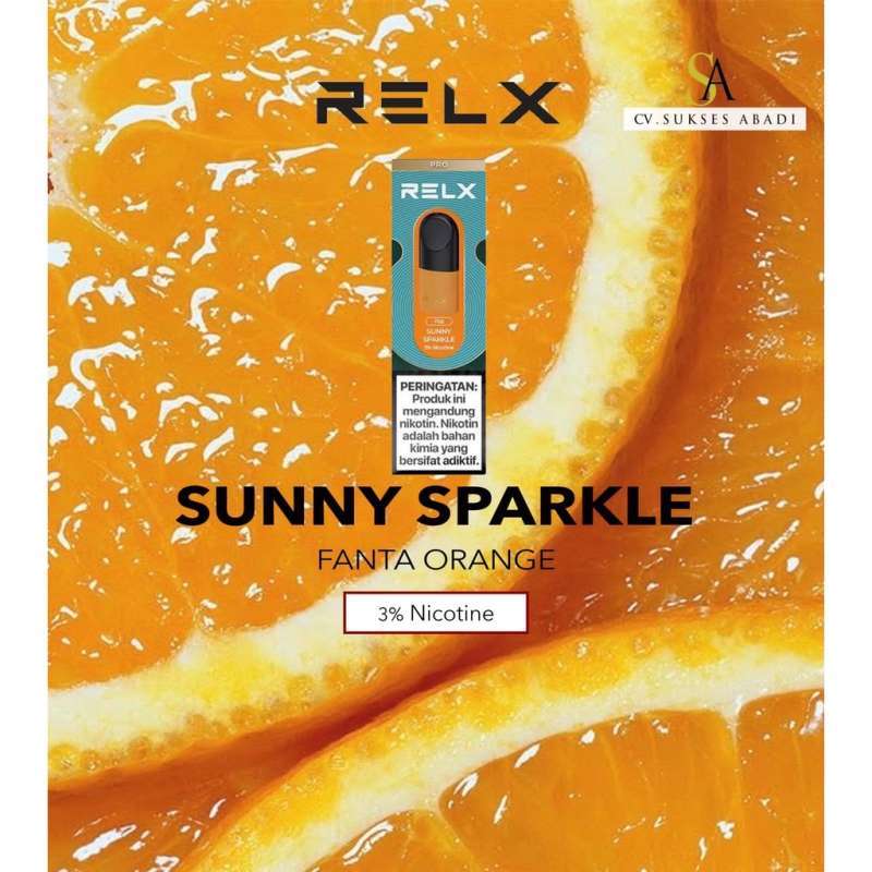 Jual RELX Vape Pod Pro Ceramic Sunny Sparkle (Soda Jeruk) di Seller ...