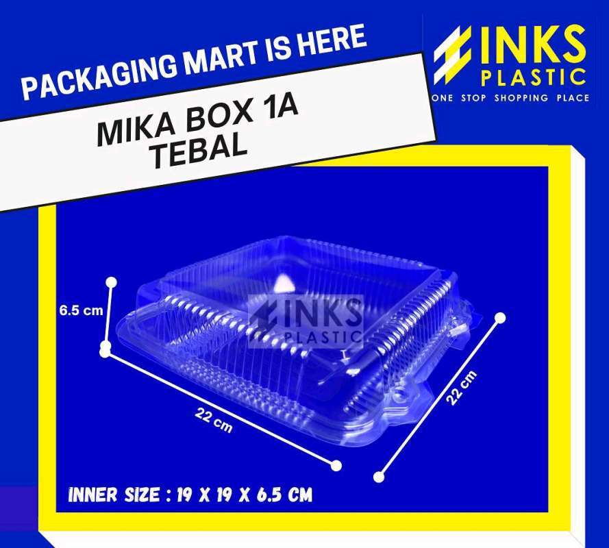 Jual Mika Box 1a Tebal (25pcs) Di Seller Inksplasticpackaging - Cibadak ...