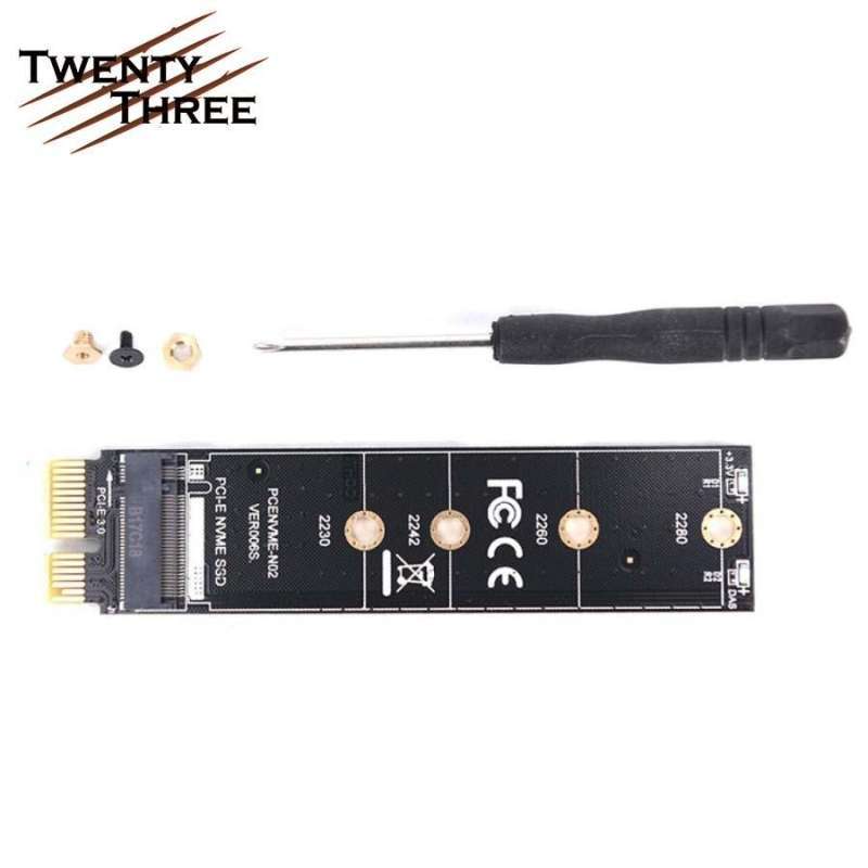 Jual Adapter PCIE 1X to SSD M.2 NVME PCIE X1 pci express PC converter ...