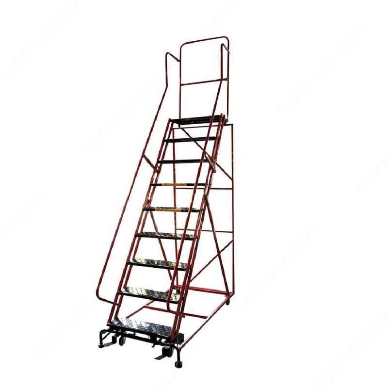 Jual Krisbow Tangga Dorong Gudang 3 Meter/rolling Ladders/mobile Stairs ...