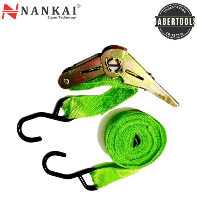 Promo JABERTOOLS - Alat Ikat Barang Nankai Rachet Tie Down Set 1 X 5M ...