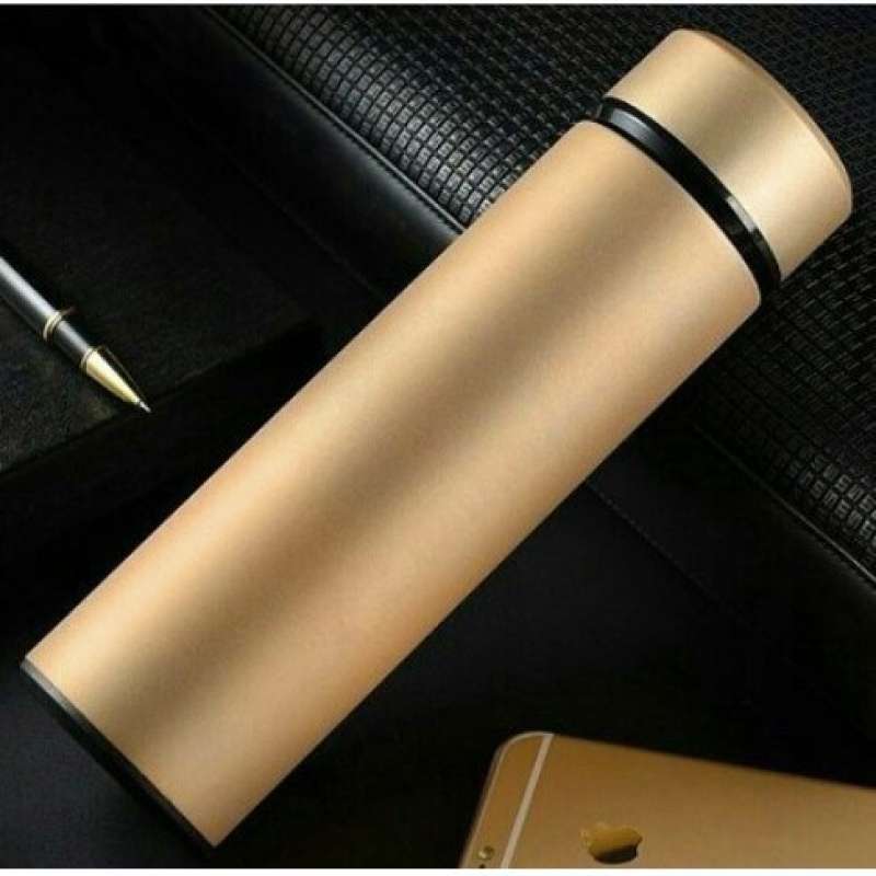 Promo [GOLD] Termos Tabung Polos 500ml / Tumbler Botol Vacuum Souvenir ...