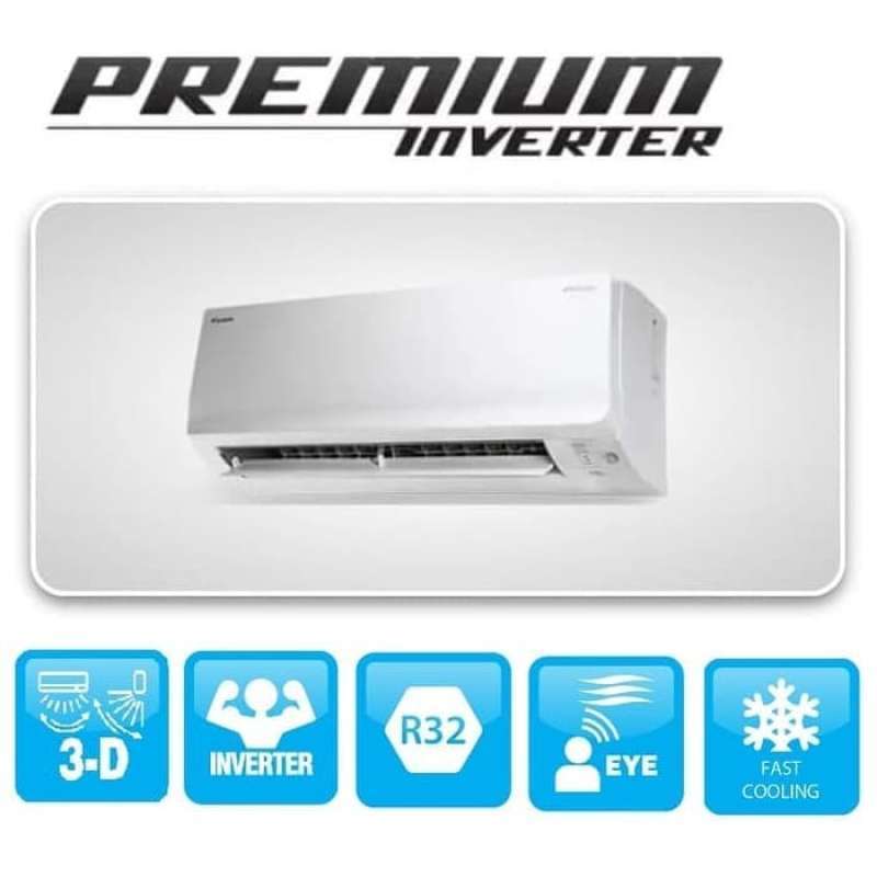 Jual AC DAIKIN INVERTER 3 PK FTKM71SVM4 PREMIUM INVERTER di Seller ...