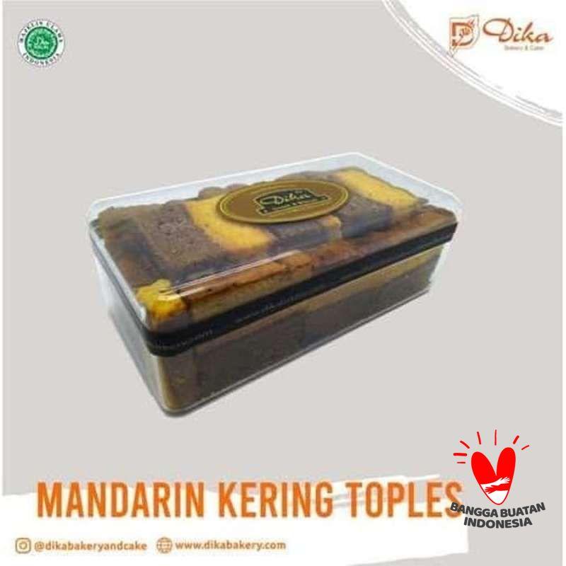 Jual Mandarin Kering Toples Dika Bakery Oleh-oleh Khas Solo di Seller ...