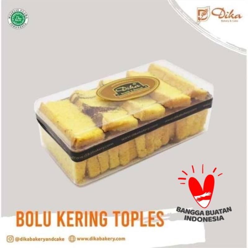 Jual Bolu Kering Toples Dika Bakery Oleh-oleh Khas Solo di Seller Dika ...