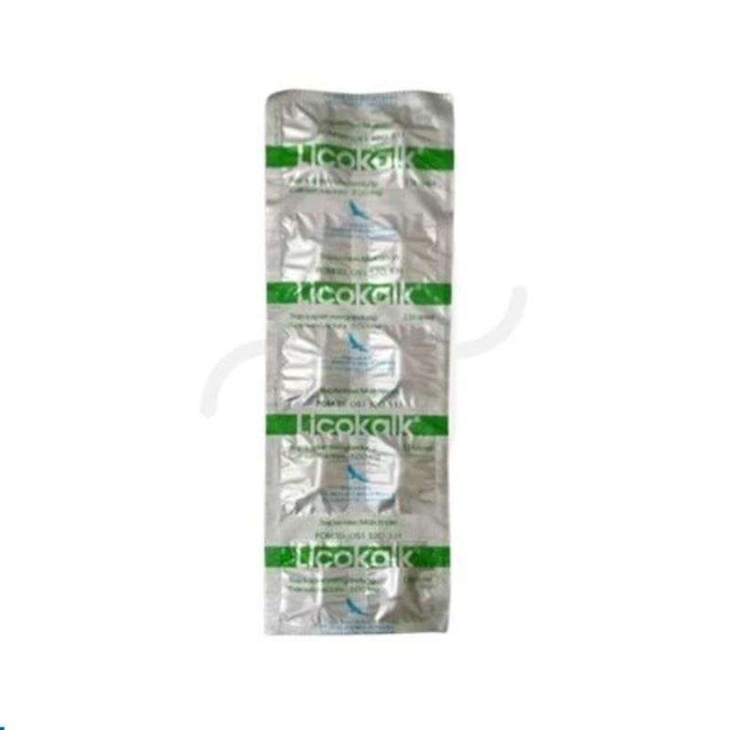 Promo Licokalk Strip 10 Kaplet Diskon 2% Di Seller Apotek Mose Official ...