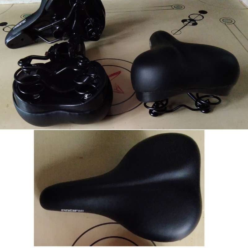 Jual Sadel Jok Sepeda Per Lebar Universal Sepeda Lipat Pacific Di ...