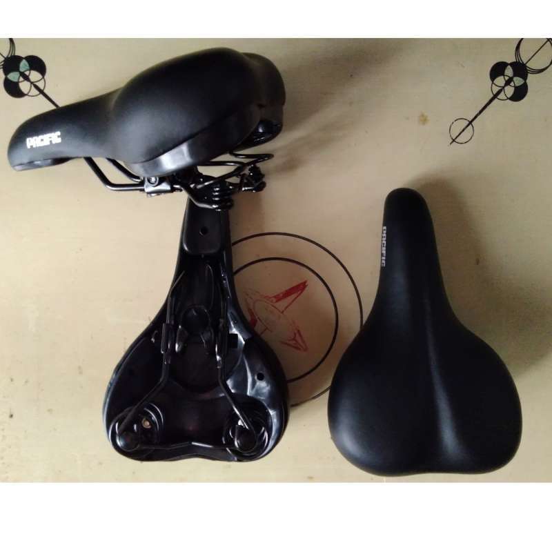 Jual Sadel Jok Sepeda Per Lebar Universal Sepeda Lipat Pacific Di ...
