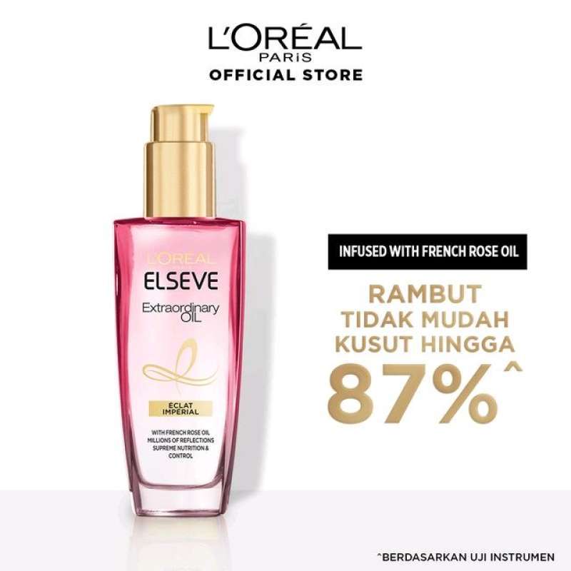 Promo L'Oreal Paris Extraordinary Oil Pink Hair Serum - 100 ml ...