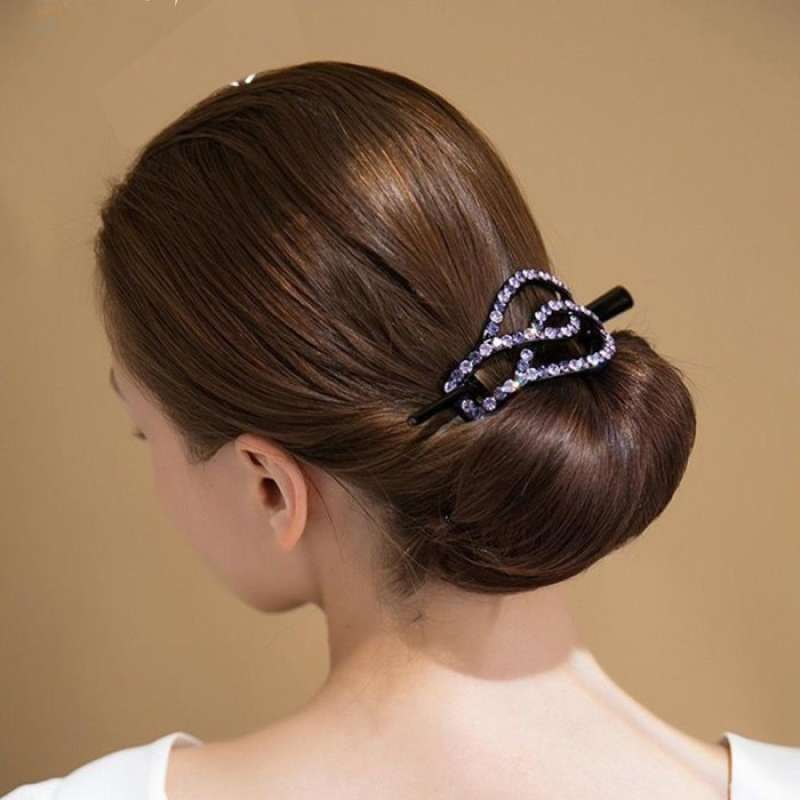 Jual Jepitan Rambut Model Tusuk Konde Berlian Imitasi Hiasan Rambut Di ...