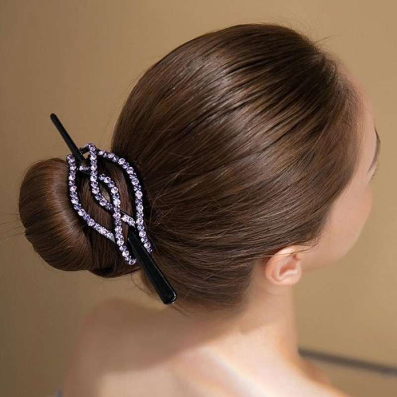 Jual Jepitan Rambut Model Tusuk Konde Berlian Imitasi Hiasan Rambut Di ...