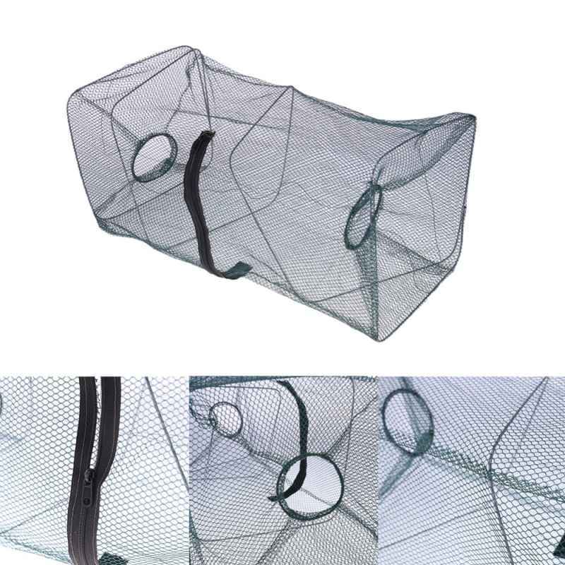 Jual Jaring Pancing Ikan Udang Fishing Net Cage Foldable 48x24x24cm ...