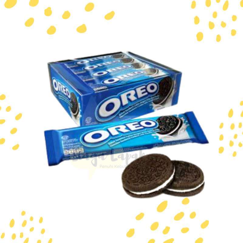 Promo Oreo Vanilla Original 38gr Baru Pack Isi 4 Diskon 12% Di Seller ...