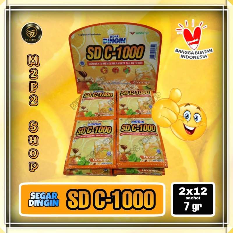 Promo Segar Dingin Jeruk Suplemen Makanan Sachet - 7 gr (Kemasan Pack ...