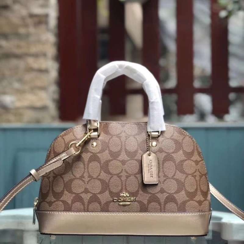 Jual Tas Wanita Tas Coach 31156 Mini Sierra Satchel In Signature Canvas ...