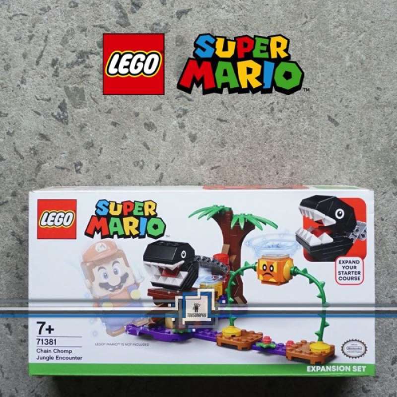 Promo LEGO Super Mario 71381 Chain Chomp Jungle Encounter Expansion Set ...
