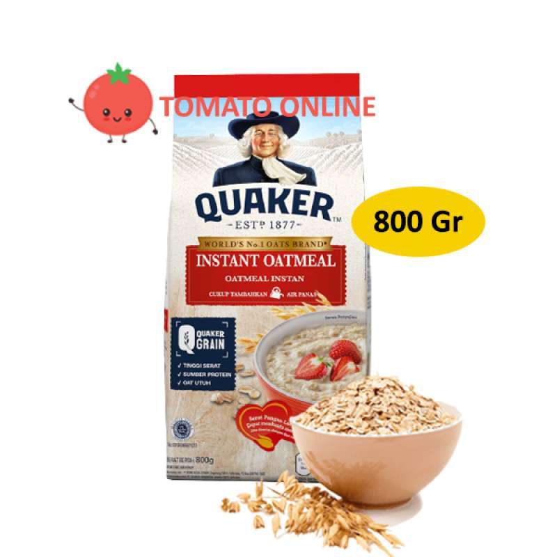 Jual Quaker Oats Oat Oatmeal / Instant Merah / 800 Gr 800gr Gram Di ...