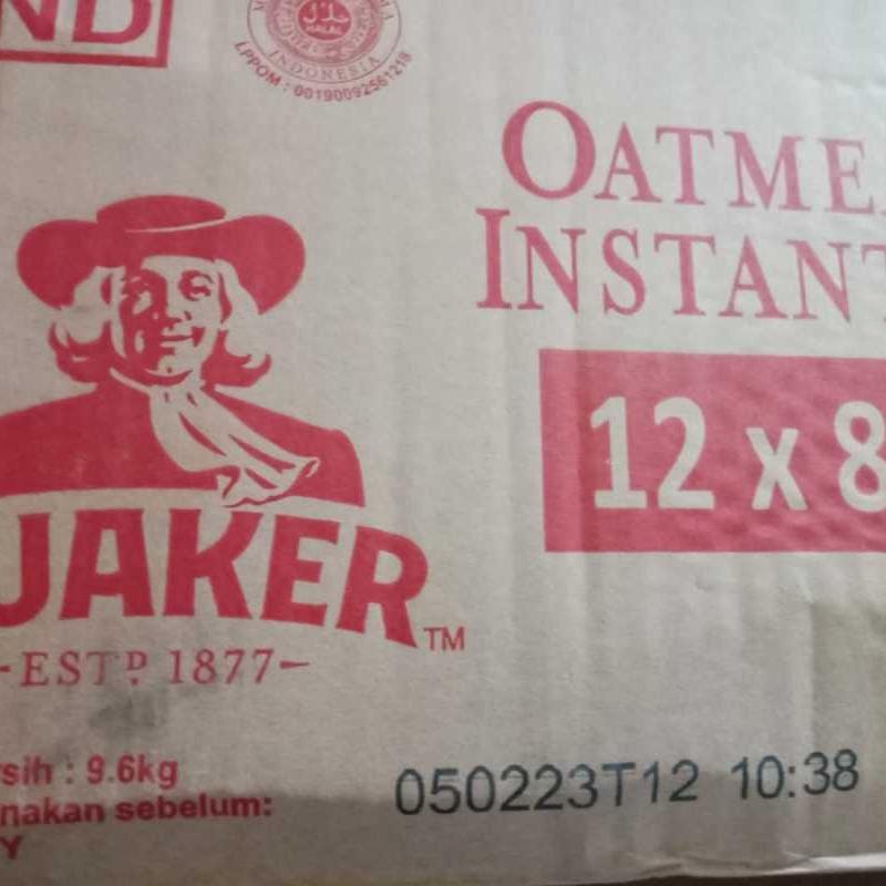 Jual Quaker Oats Oat Oatmeal / Instant Merah / 800 Gr 800gr Gram Di ...