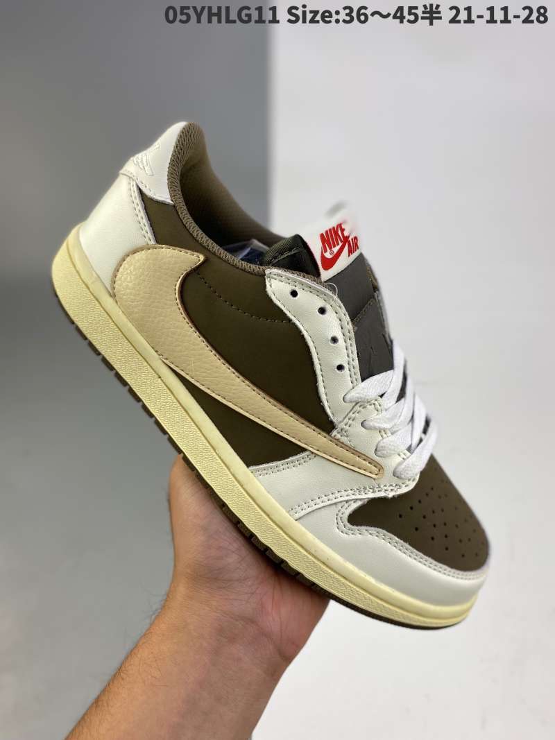 Jual Travis Scott X Fragment X Nike Air Jordan 1 Low Men Shoes - 40 Di ...