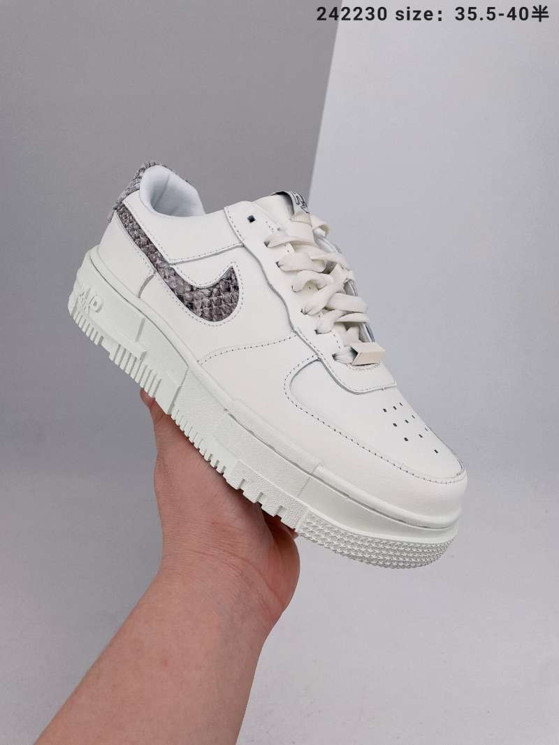 Jual NIKE Air Force 1 Pixel SE quot Sail Snake quot Rice white Python ...