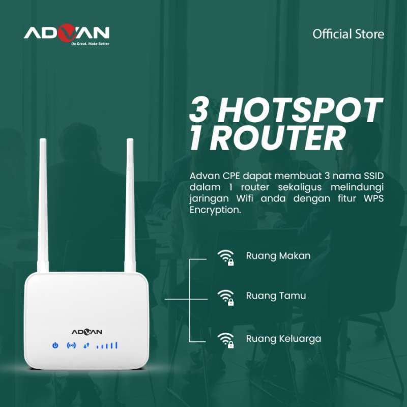Promo Advan Router Cpe Start 4g Lte + Wlan Garansi Resmi Diskon 3% Di ...