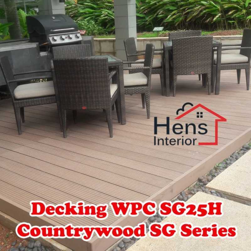 Promo Gratis Ongkir Lantai Decking Wpc Selgrid Sg 25H / Lantai Kayu ...