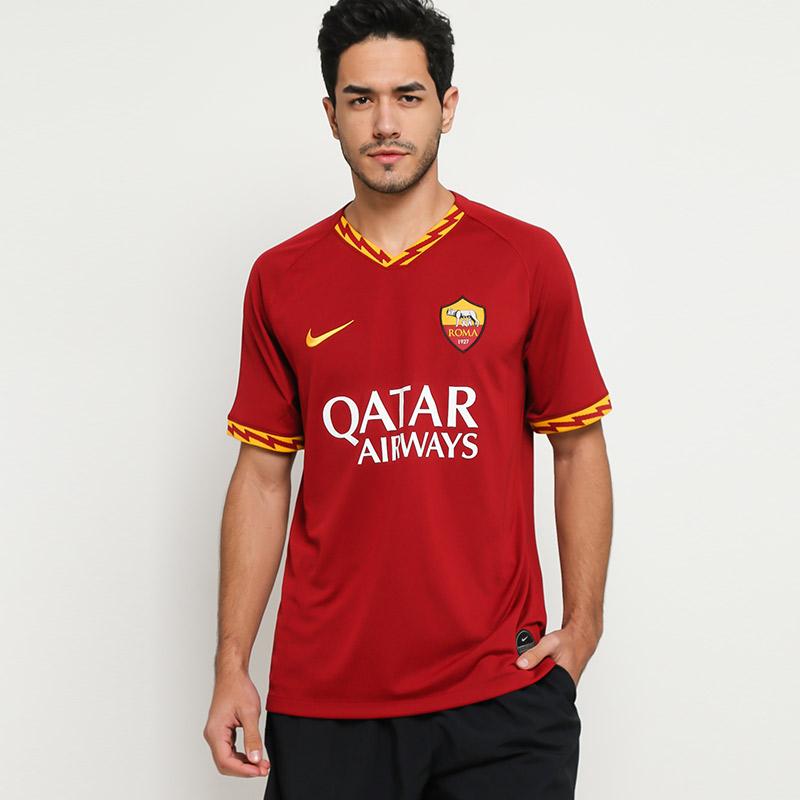 Jual Nike Men Football Roma Breath Stadium Home Jersey Sepakbola Pria ...