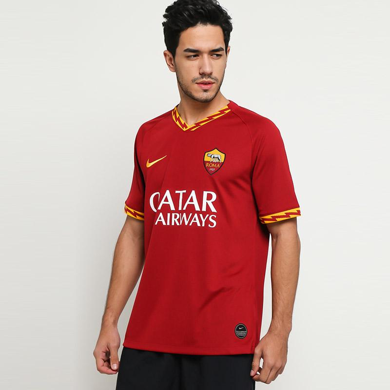 Jual Nike Men Football Roma Breath Stadium Home Jersey Sepakbola Pria ...