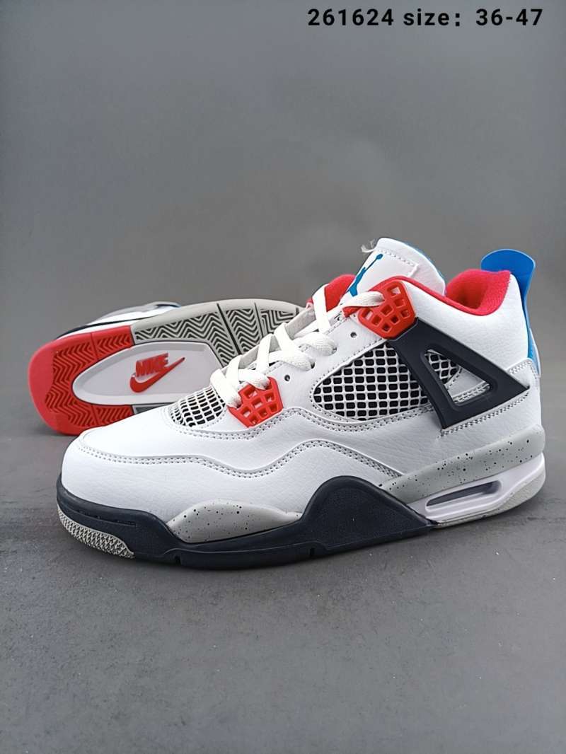 Jual Nike air jordan 4 retro ogaj4 mid top retro casual sports culture ...