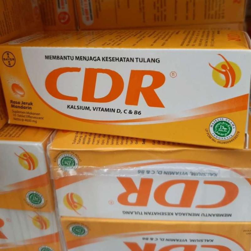 Jual CDR rasa jeruk 10 tablet di Seller JPK Shop - Binong-2, Kab ...