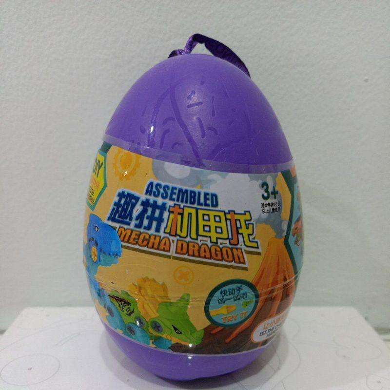 Jual mainan anak telur dino, diy dinosaurus,telur dinosaurus,telur dino ...