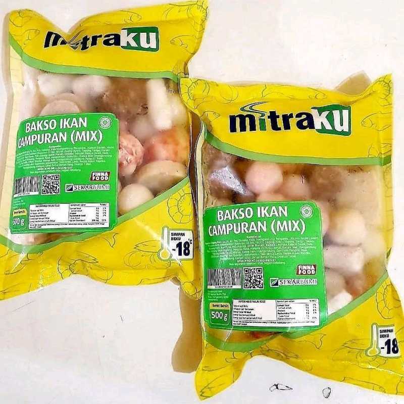 Jual mitraku bakso mix 500gr di Seller Frozen spesialist - Frozen ...