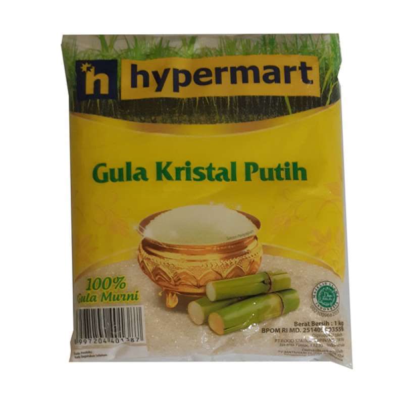 Jual HPM GULA KRISTAL PUTIH 1 KG FS di Seller AnitaMart - Ubung, Kota ...