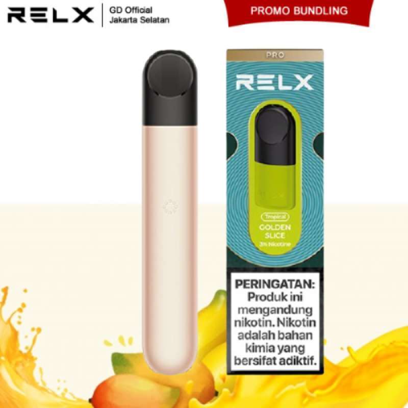 Jual RELX Infinity Bundling Device Gold - - Golden Slice di Seller J3 ...