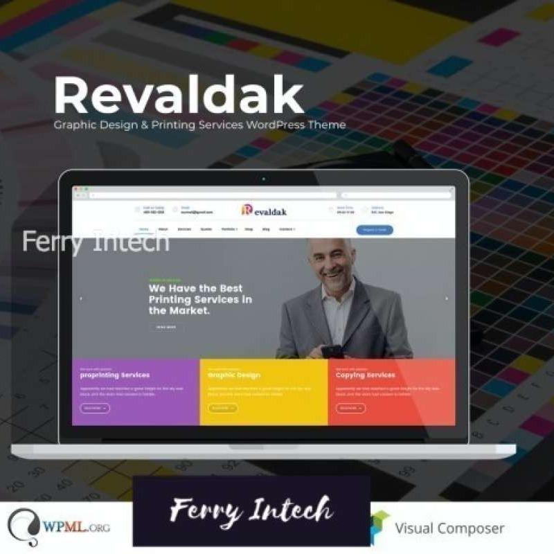 Promo REVALDAK - PRINTING SERVICES WORDPRESS THEME Diskon 10% di Seller Ferry Intech - Jagakarsa ...