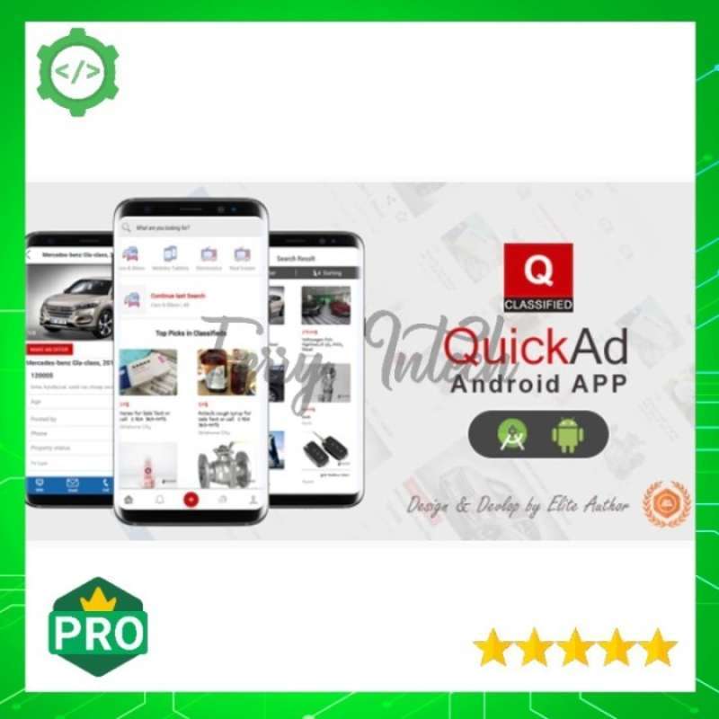 Promo SOURCE CODE QUICKAD CLASSIFIED NATIVE ANDROID APP Diskon 10% di Seller Ferry Intech ...