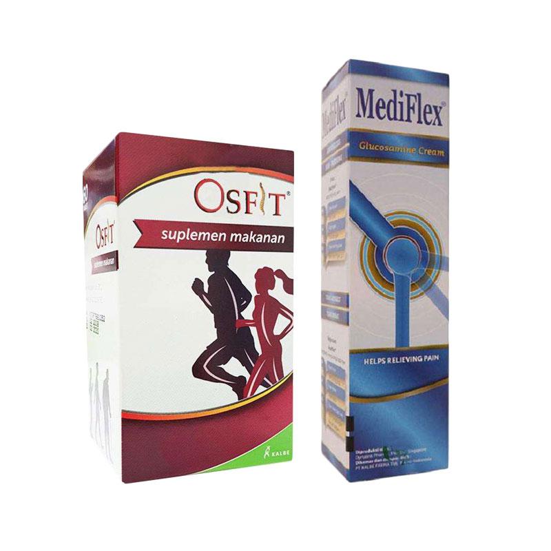 Jual Kalbe Osfit Suplemen Makanan [60 Kaplet] + Kalbe Mediflex Cream ...