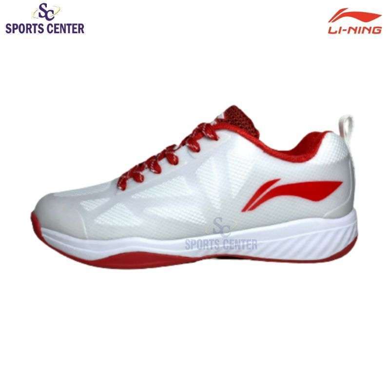 Jual Sepatu Badminton Lining Ultra Fly Aytr060 / Aytr 060 White Red ...