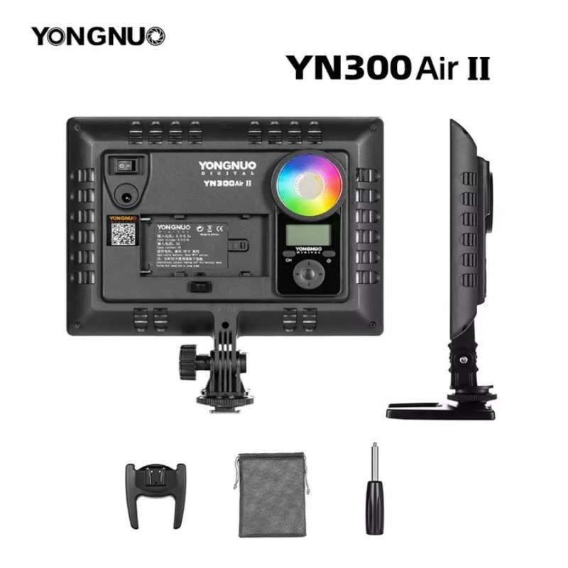 Jual Yongnuo Yn-300 / Yn300 Air Ii Rgb Led Video Light Kit - Kit 3 Di ...