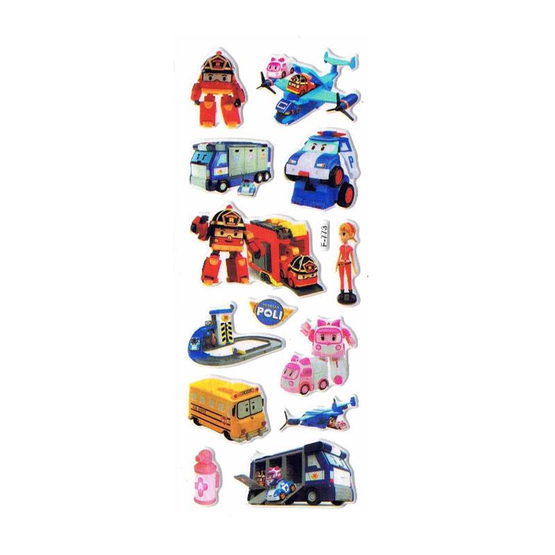 Jual Yilibao SK346 Robo Poli Foam Emboss Sticker di Seller Smart Kid ...