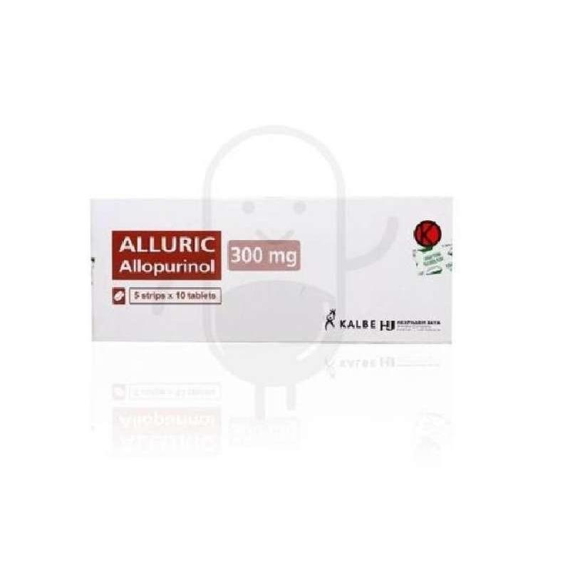 Jual ALLURIC 300 MG BOX 50 TABLET di Seller Apotek Mose Airlangga ...
